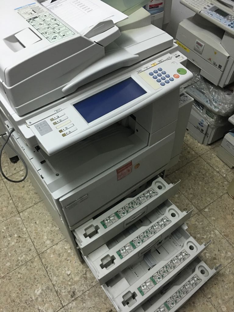 Ricoh mp4500 كسر زيرو استيراد المانيا بالضمان كاملة