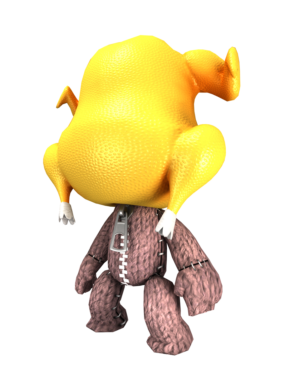 My LittleBIGPlanet Everything!: Free Turkey Head Sackboy Costume ...