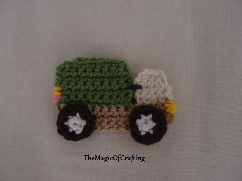 Free crochet patterns and DIY, crochet charts: Mini Truck