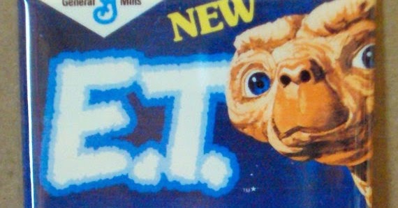 Photos And Video Of E.T. Cereal. Retro 80's Movie Tie-In Food.
