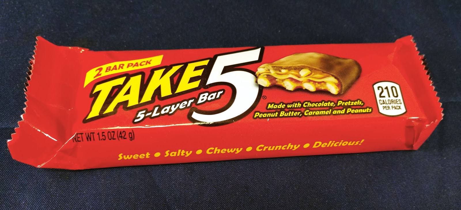 Take 5 Candy Bar Wrapper