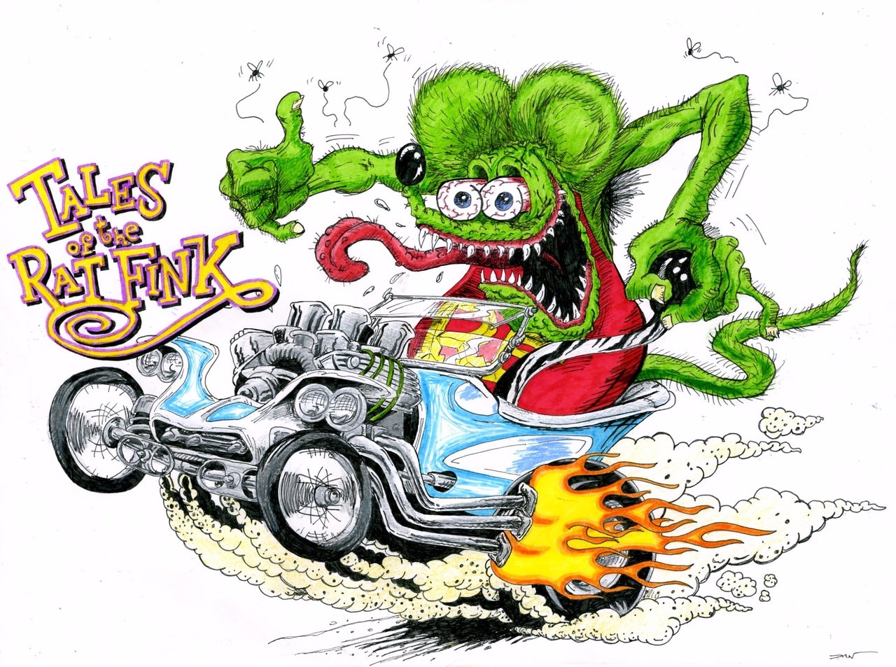 Hellboy Biker: Rat Fink