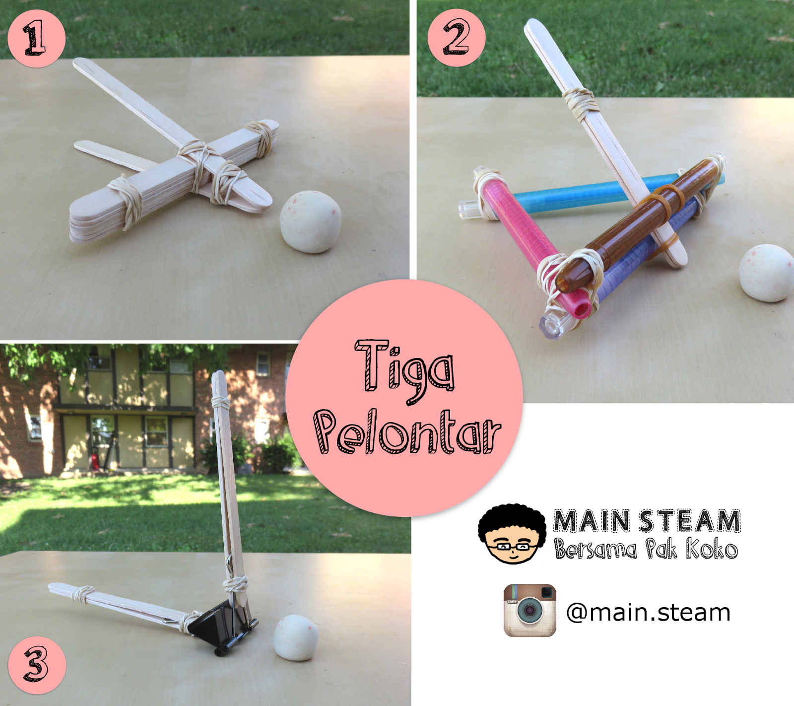 Main STEAM (Science.Technology.Engineering.Arts.Math) bersama Pak Koko ...