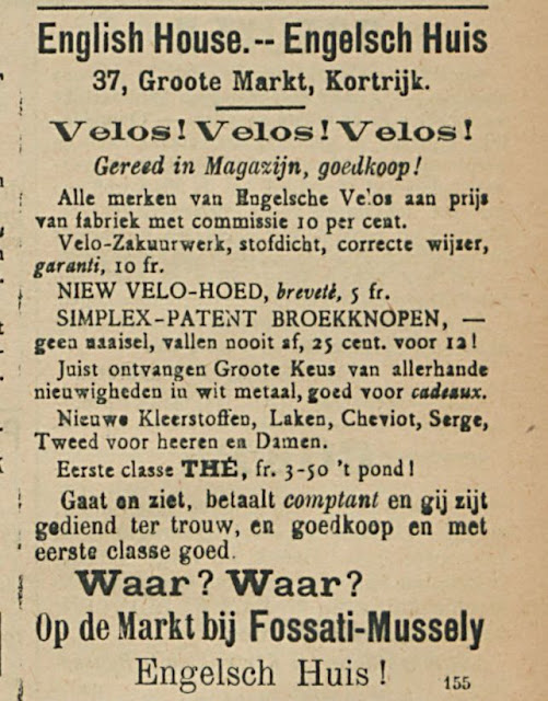 Kortrijk in zichtkaarten: Fossati-Mussely - de uitgever