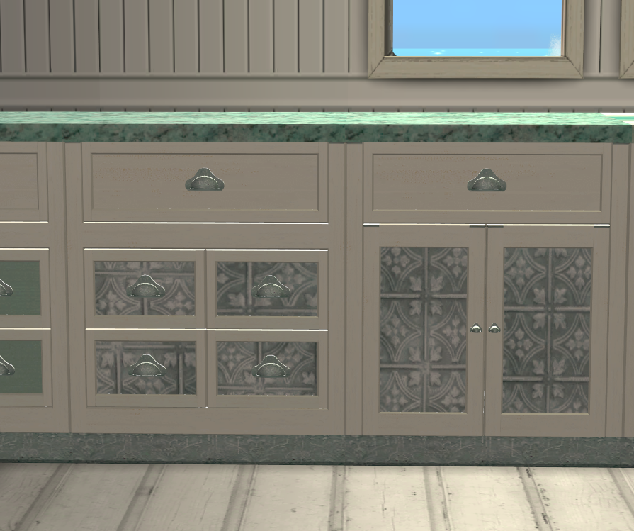 Country For The Sims 2: Sims Design Avenue Campagne kitchen set Recolor