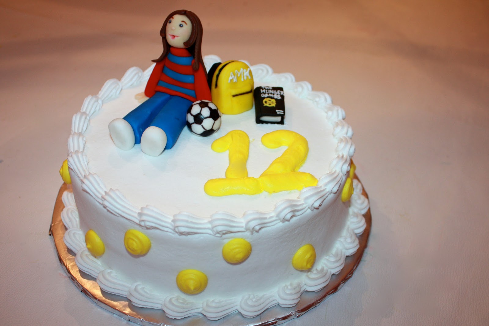The Layered Cake: 12th birthday cake