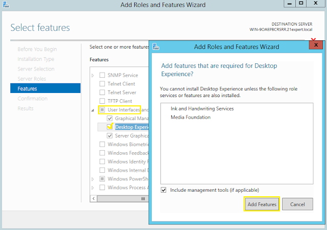 How to Install Desktop Experience Inside WindowsServer 2012 R2 | 21 EXPERT
