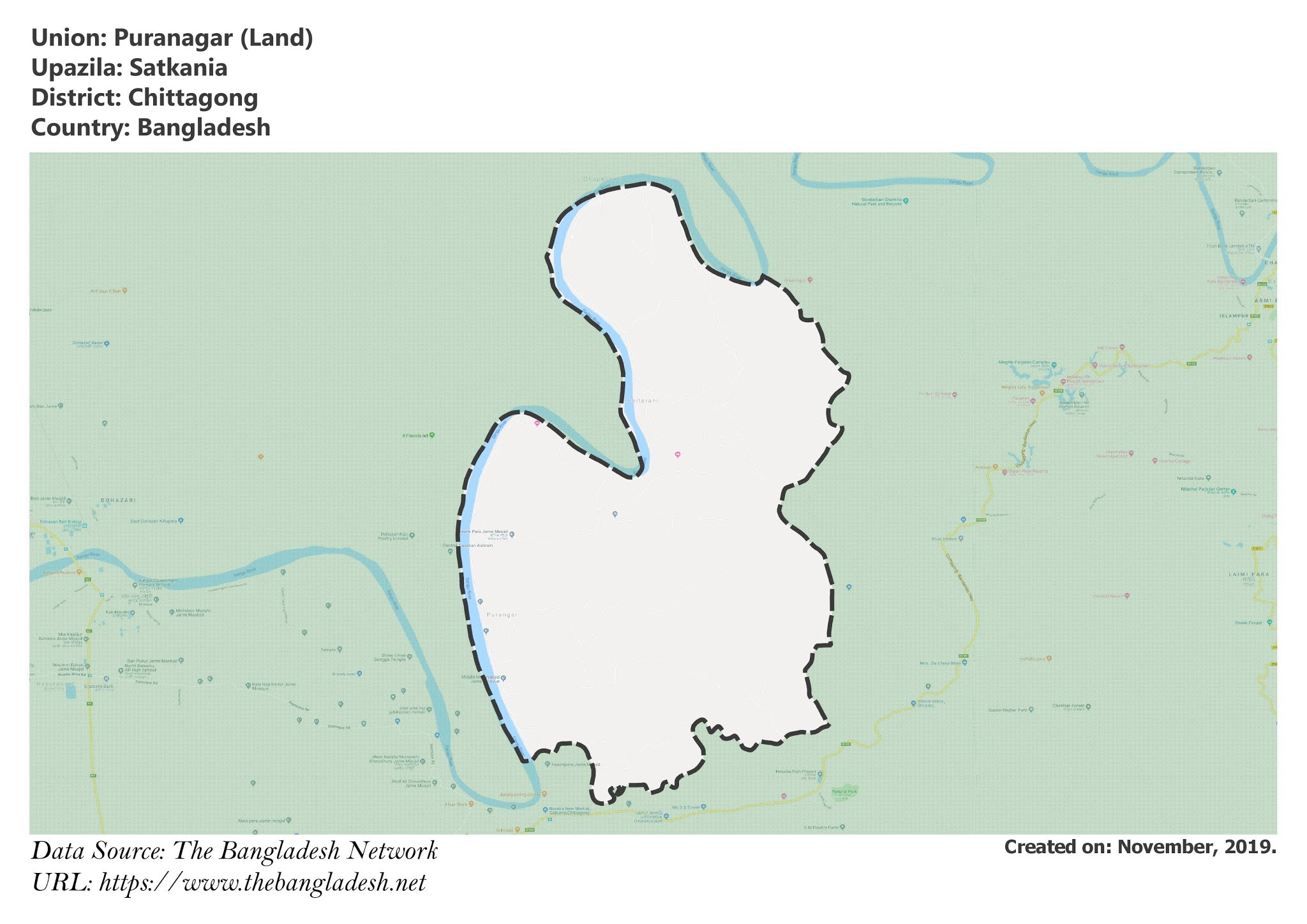 Puranagar Union, Chittagong