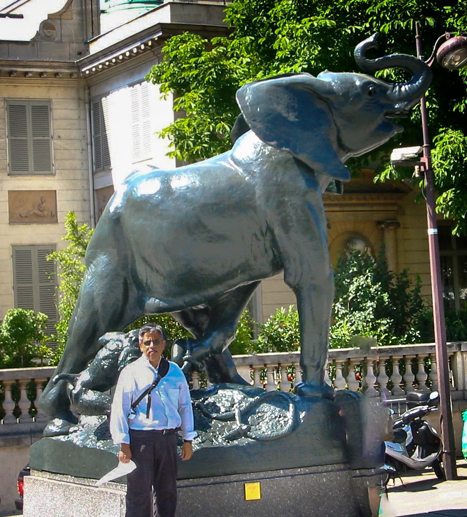 One Day, One Quote, One Photo.: Elephant, Paris.