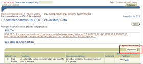 DBA Anderson Graf: Criando e gerenciando SQL Profiles