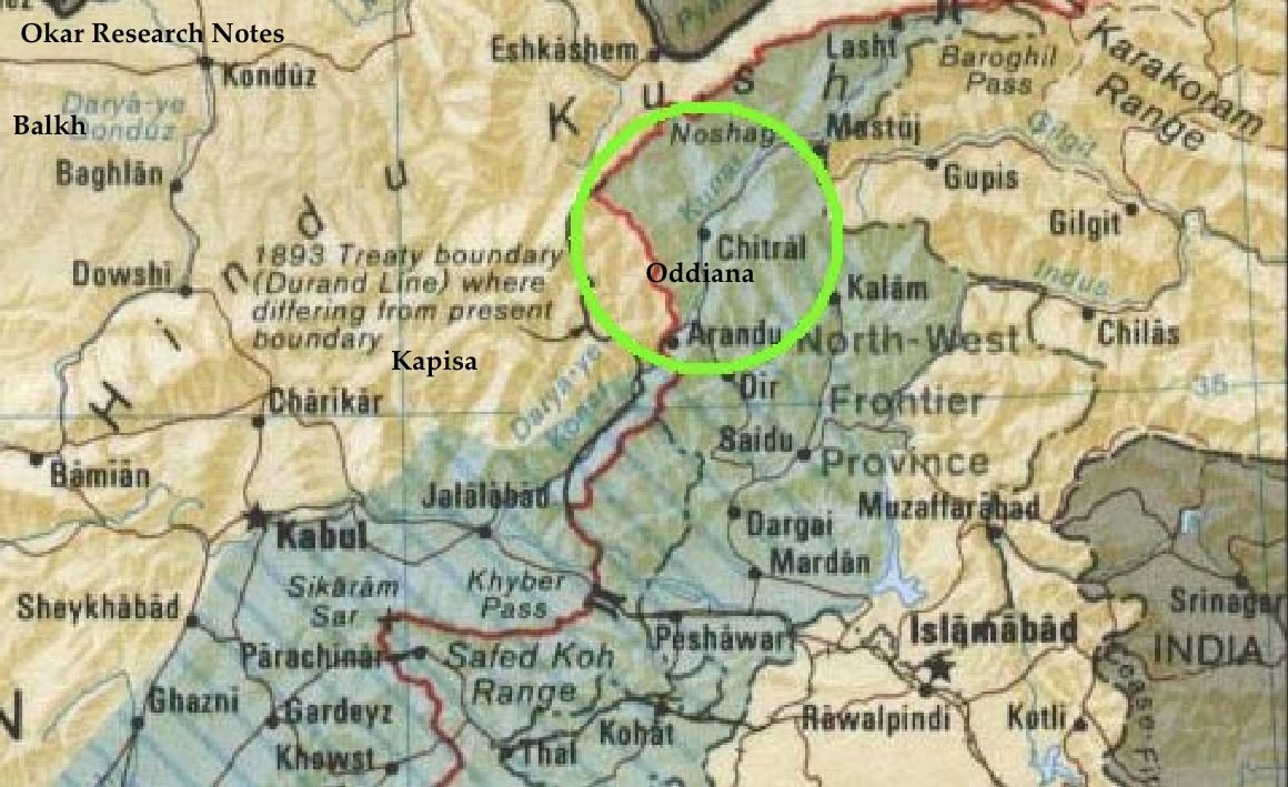 Tirich Mir Map