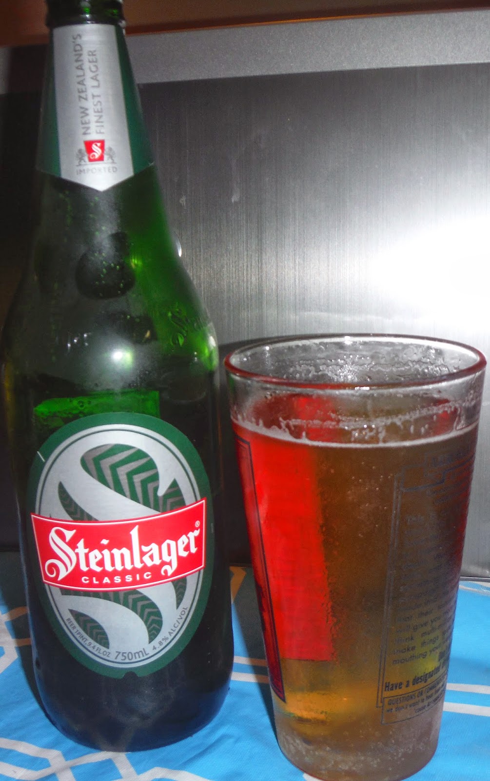Cheap Beer and Chicken Wings: Steinlager - New Zealand's Finest Lager!