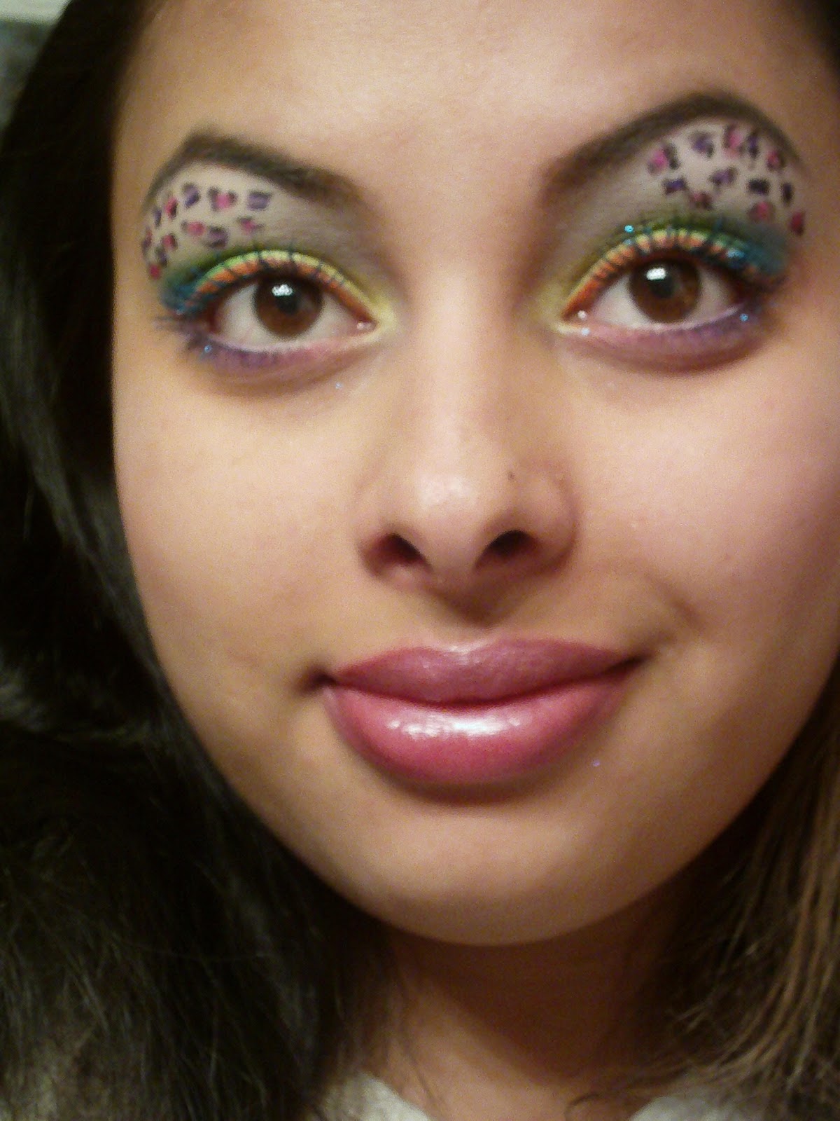 msDivinemakeup's Beauty Blog: Lisa Frank Makeup contest