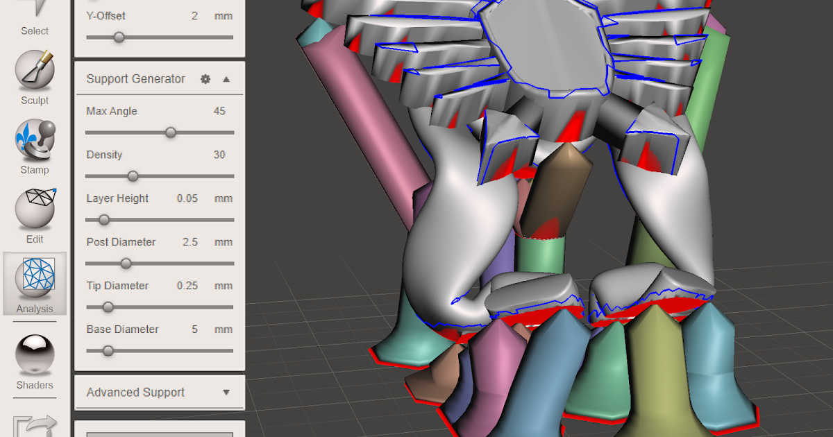 Making Meshmixer Supports Part 3