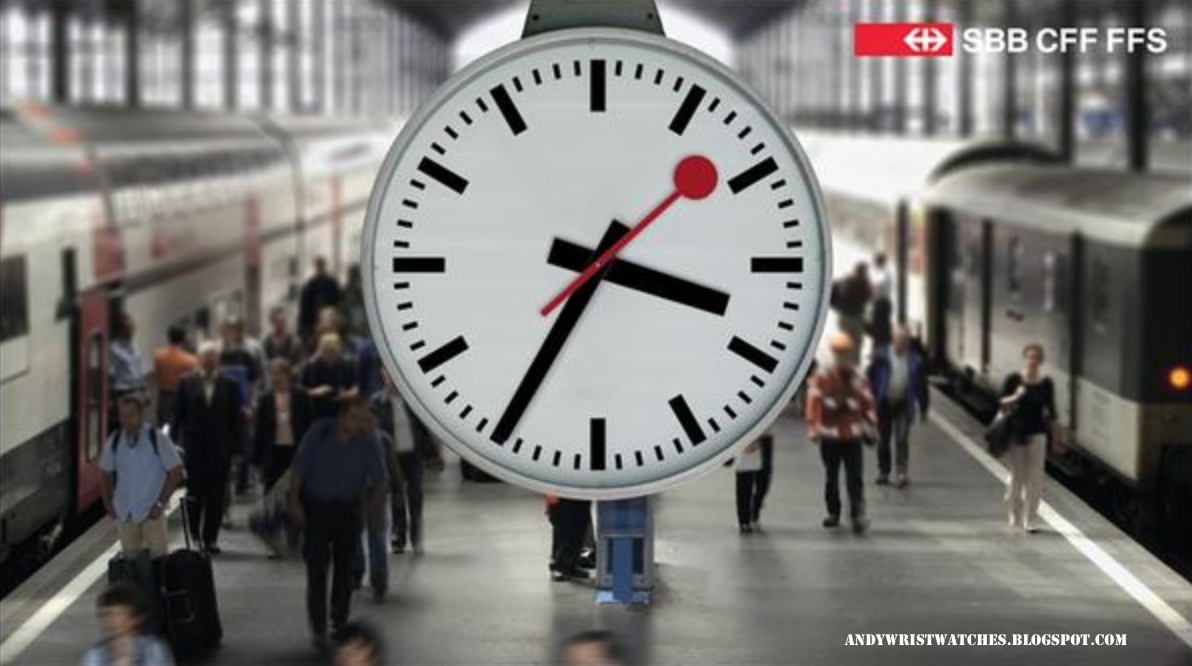 C-segment Wrist Watches: Mondaine Stop2Go : Swiss Railway Clock Now On ...