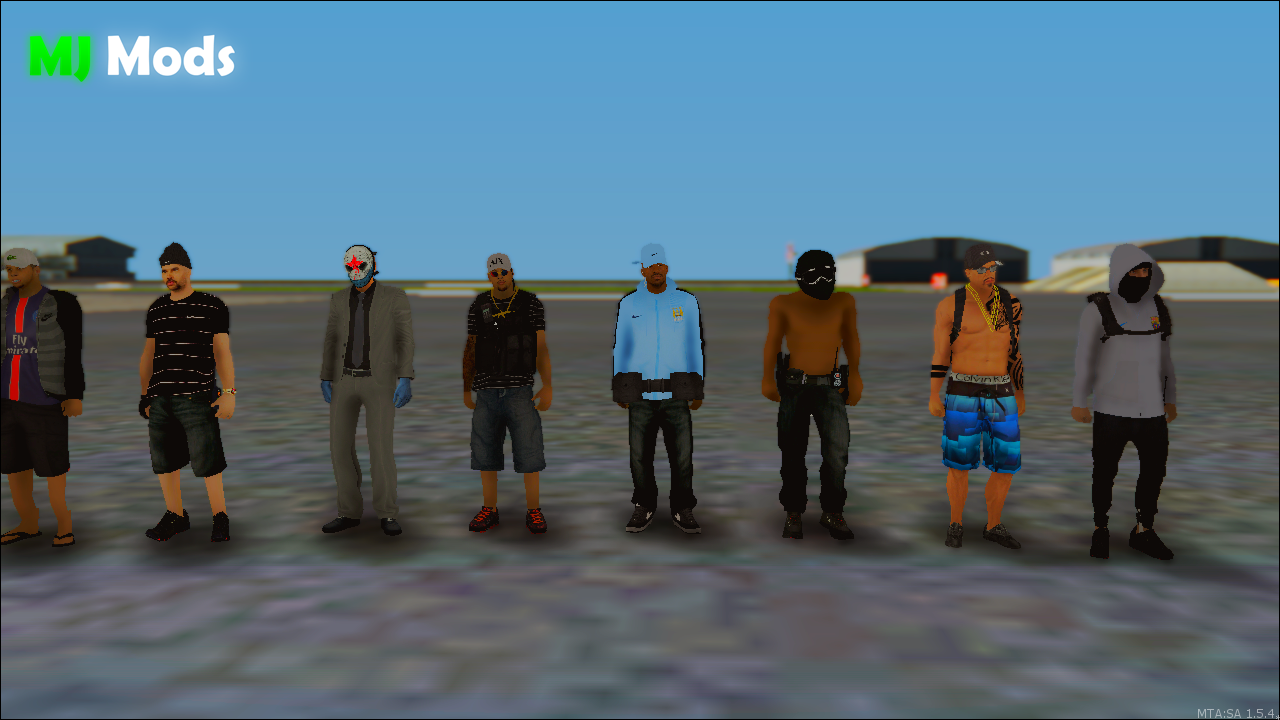 Pack Skins bandidos MTA-SA - MTA Brasil