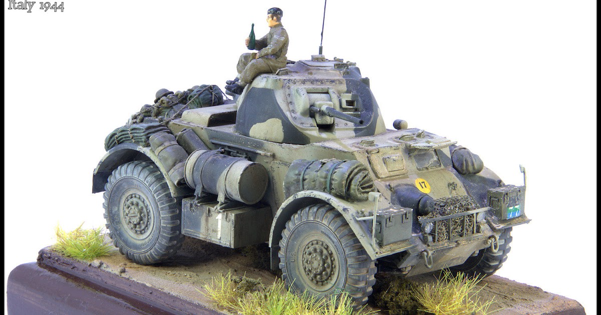 The Hamfisted Modeller: 1/48 Bronco Staghound Mk. I Pukeko NZ ...
