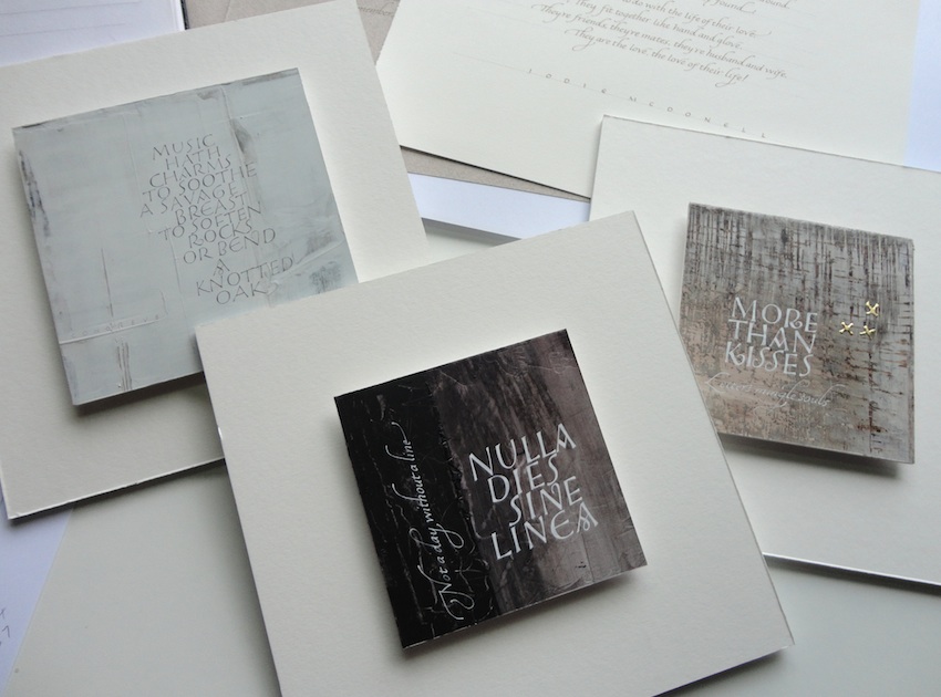 Calligraphy - small objects of desire - a winter school