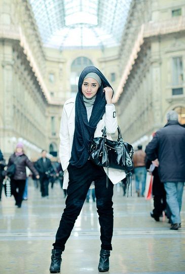 Hijab Street Style 2016 ~ Outfitaddict