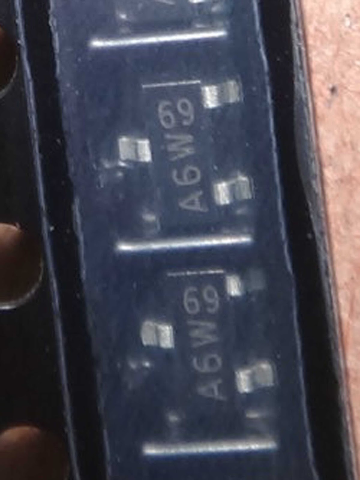 Original A6 A6W SOT23 Car Computer SMD Transistor For BMW CAS4 ...