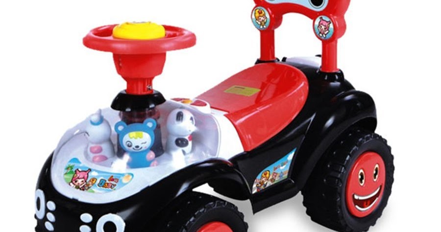 Panda Dream Rider Toy Car For Baby (Black)