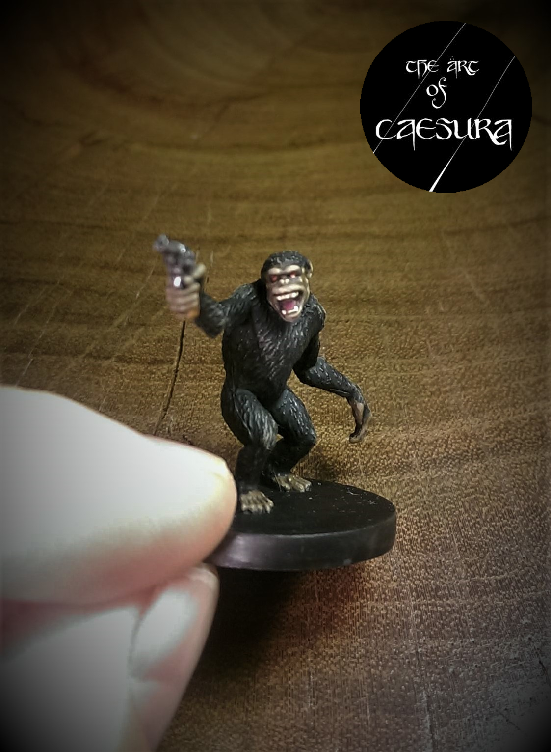 "He's Got a Gun" - Monkey with a Gun