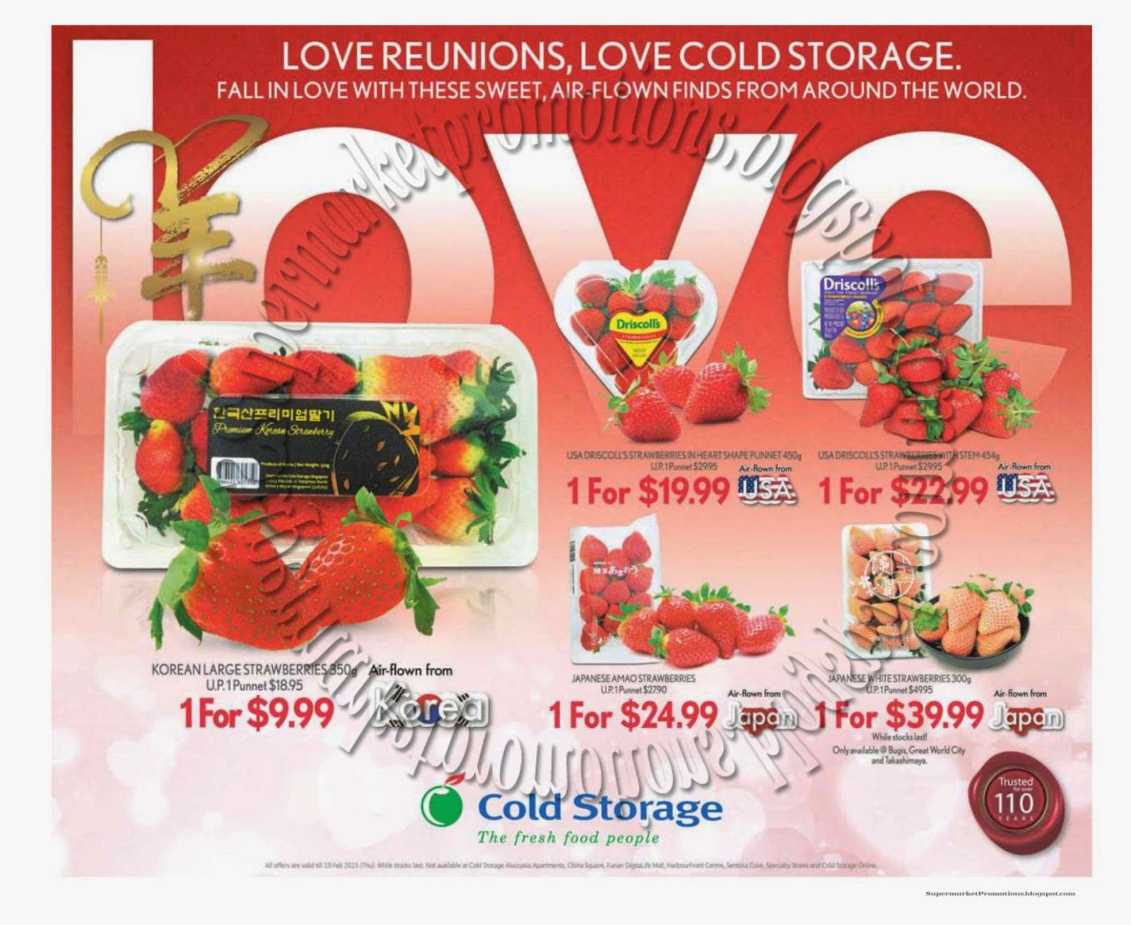 Cold Storage Strawberries From Around the World 13 - 19 February 2015 ...