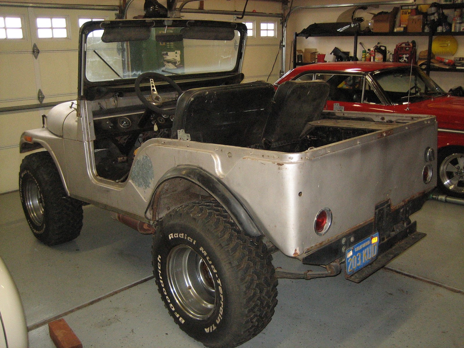 Eric's Garage: 1955 Willys M38A1 the miliary spec CJ5 Jeep