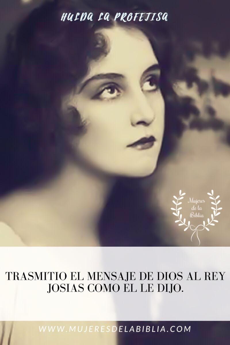 Hulda la profetisa - Mujer de la Biblia - MUJERES DE LA BIBLIA