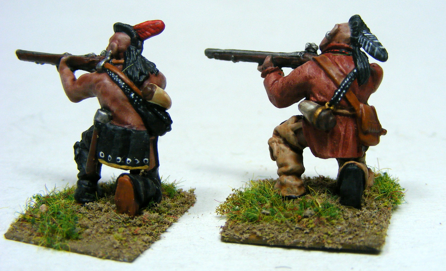 Evil Bob's Miniature Painting: French & Indian War Indians from ...