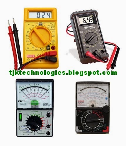 How many types of Multimeter. ~ TjkTechnology, Electrical and ...