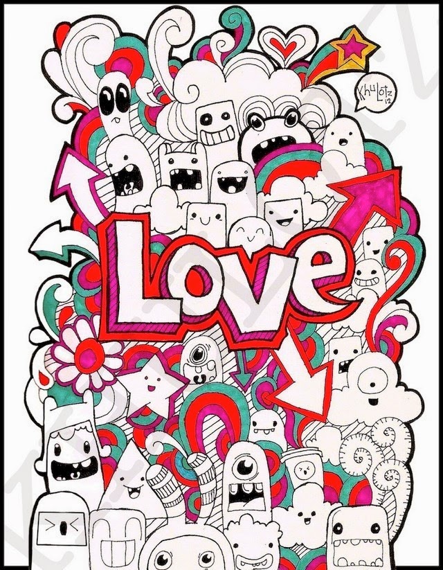 EverythingHere: 10 Model Gambar "Doodle Art"