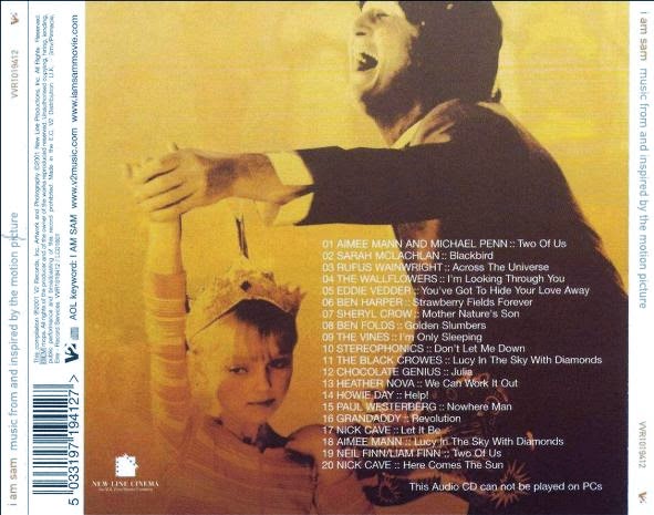 Sounds Good, Looks Good...: "I Am Sam" by VARIOUS ARTISTS [Doing ...