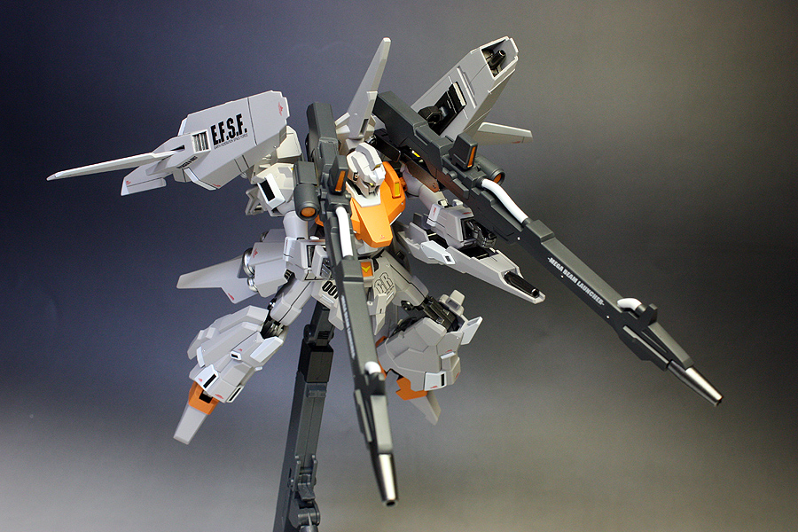 GUNDAM GUY: HGUC 1/144 ReZEL Type C [Defenser b-Unit] [GR] - Painted Build
