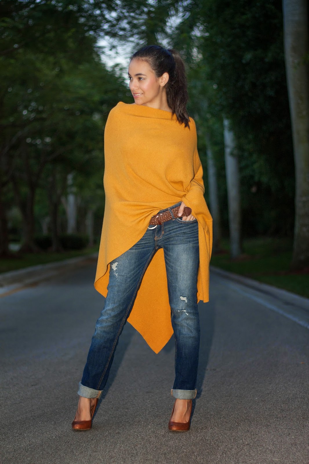 Stylishly In Love: Autumn Poncho