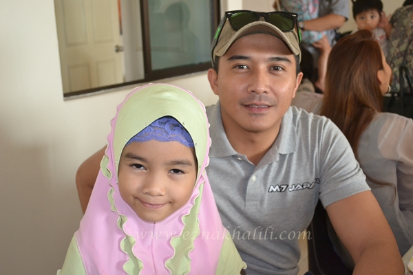 My Small World: Ceritera rumah terbuka - Me jumpa Aaron Aziz :-)
