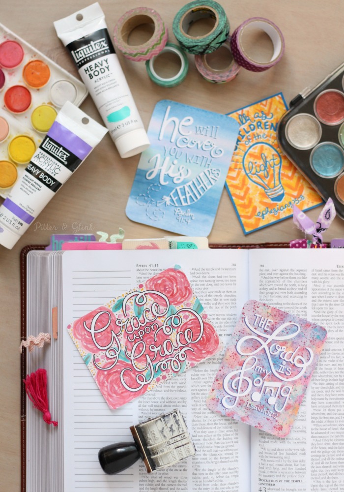 PitterAndGlink: Free Hand-Lettered Bible Journaling Cards