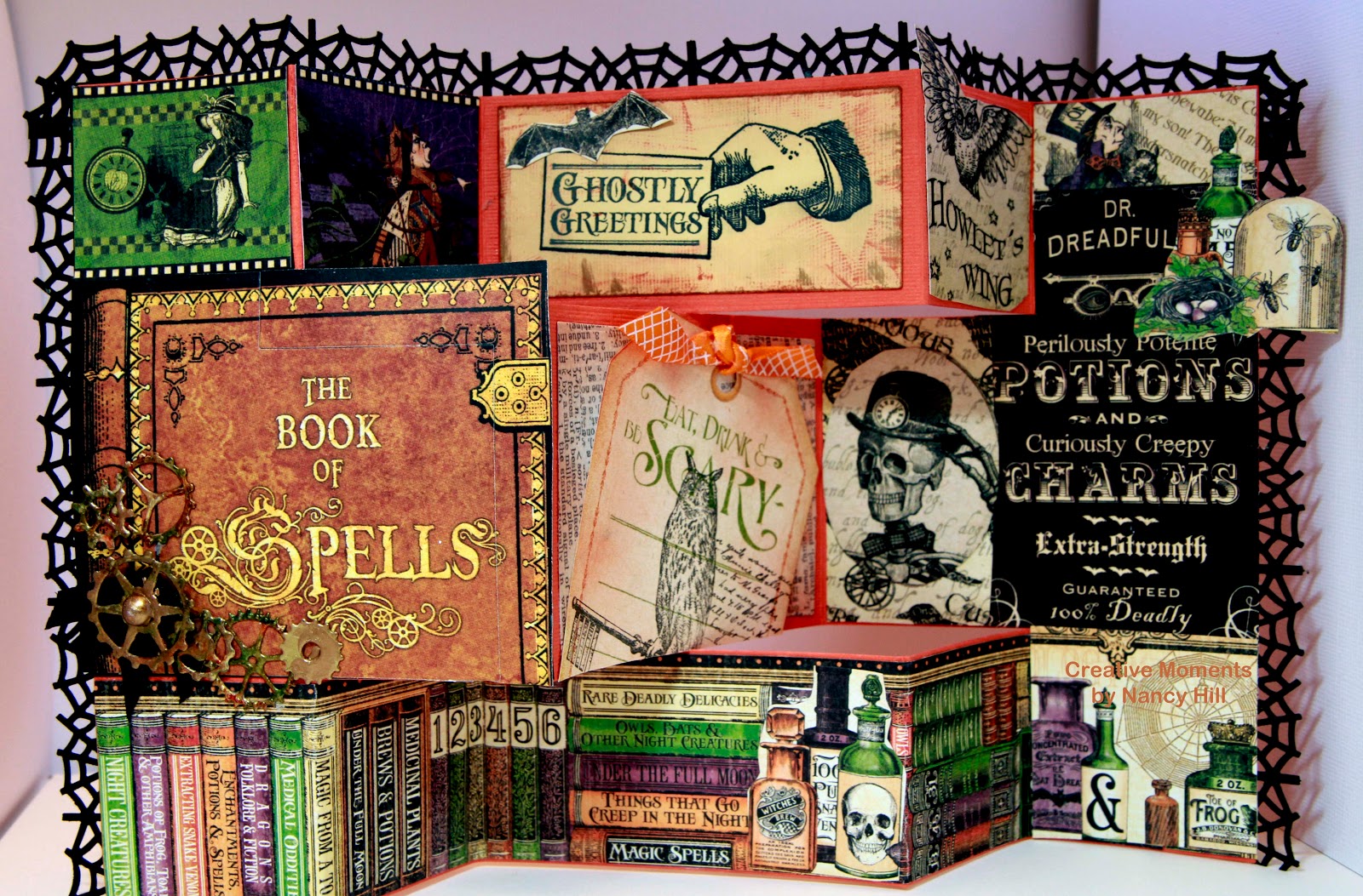 Creative Moments by Nancy Hill: Book of Spells