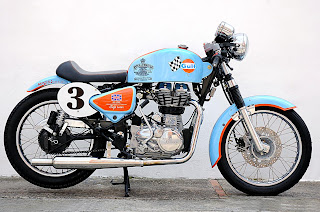 Café Racer Iceland: Royal Enfield „Gulf“ Café