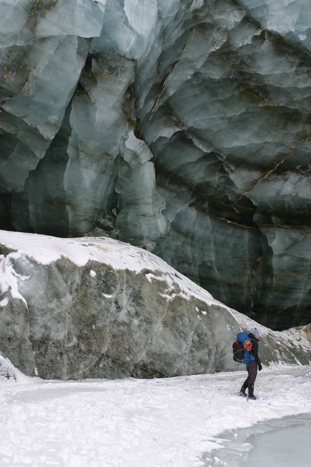 The 49th State: Castner glacier - ice cave adventures!