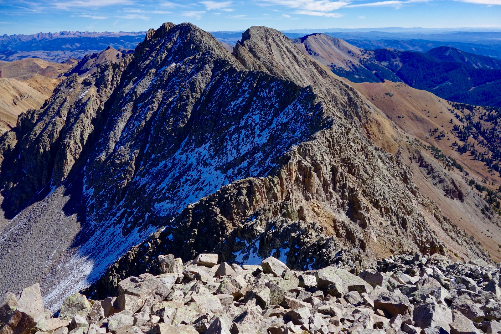 Earthline: The American West: Spiller Peak, 13,123', via Rush Basin