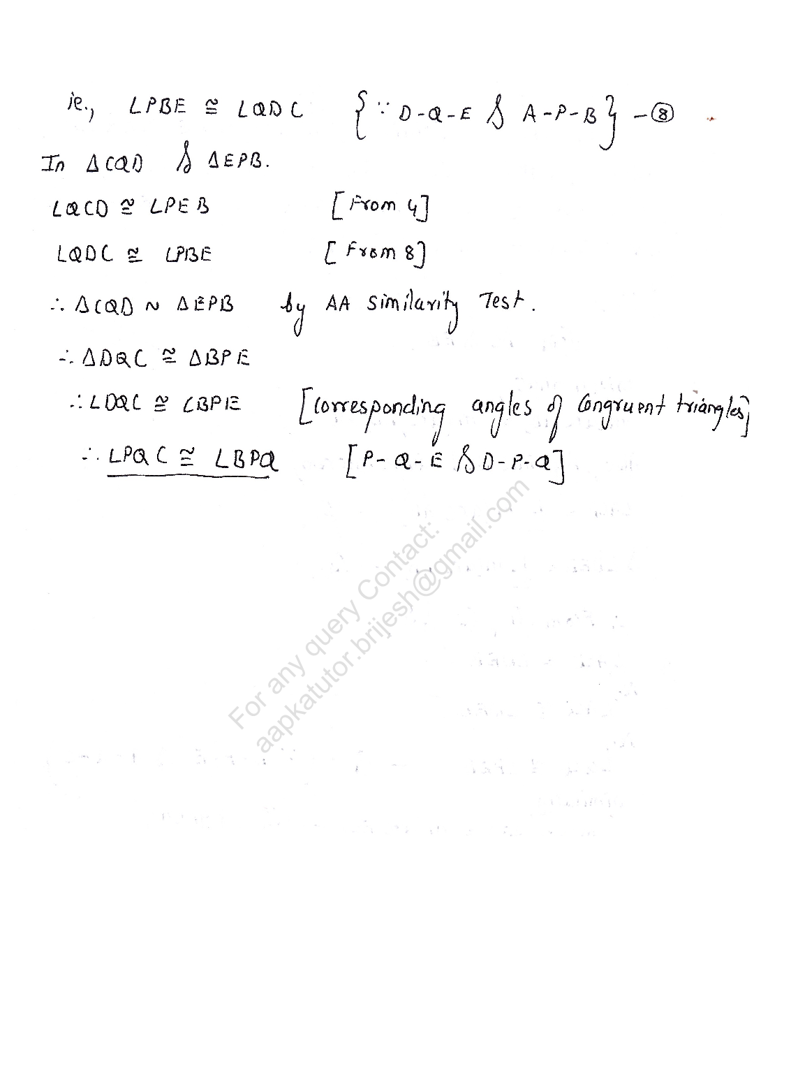 In the adjoining figure, DE intersects the sides of triangle ABC in ...