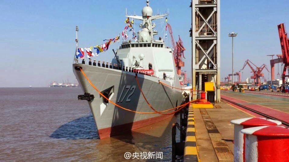 Asian Defence News: China Navy Commissions Type 052D LUYANG III-Class ...