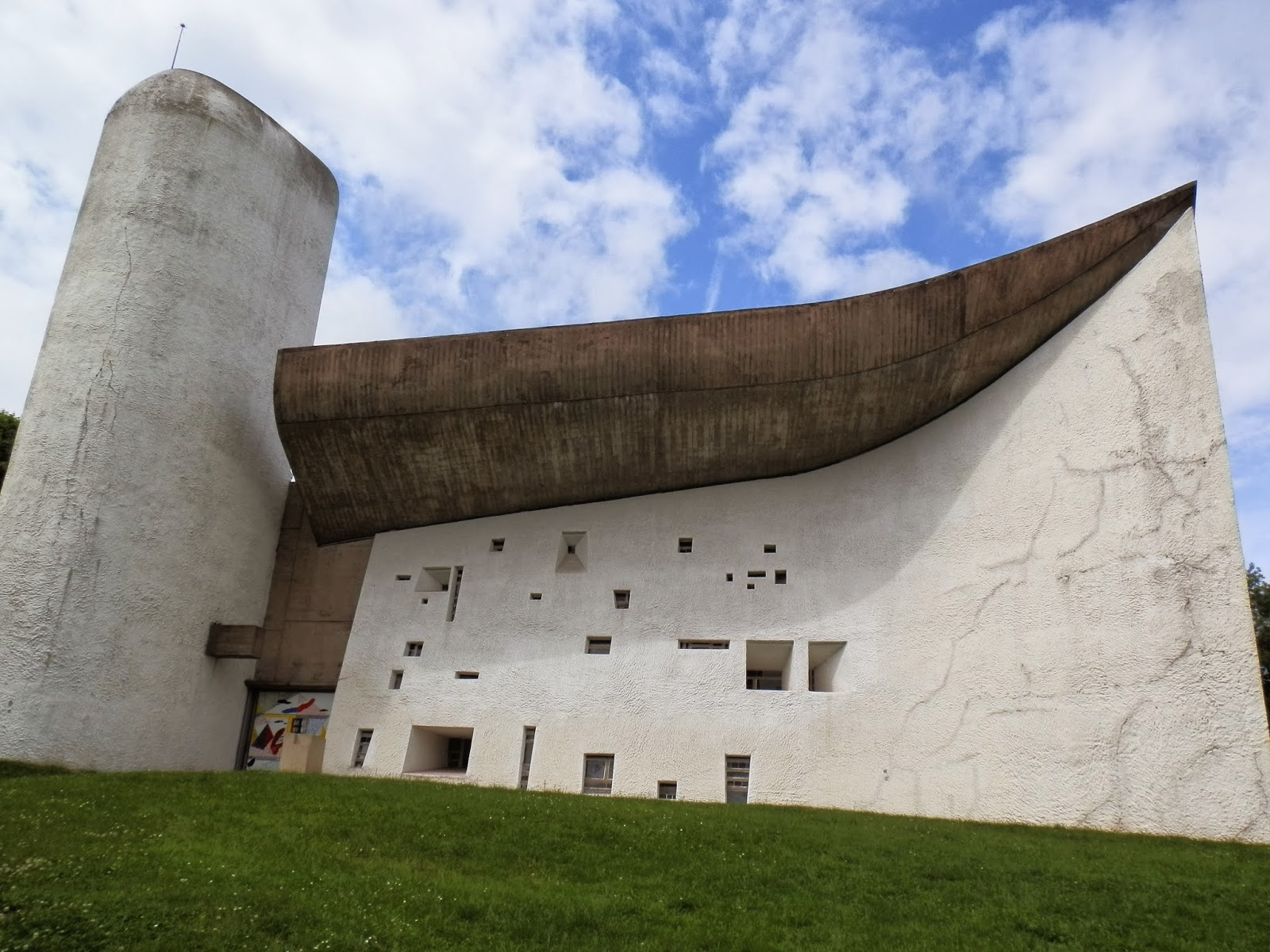Viajando que es gerundio: Ronchamp. Notre Dame du Haut