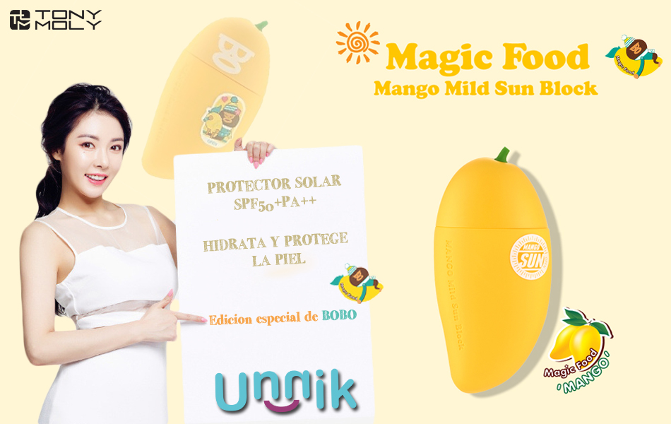 Unni-K: TONY MOLY - Magic Food Mango Mild Sun Block