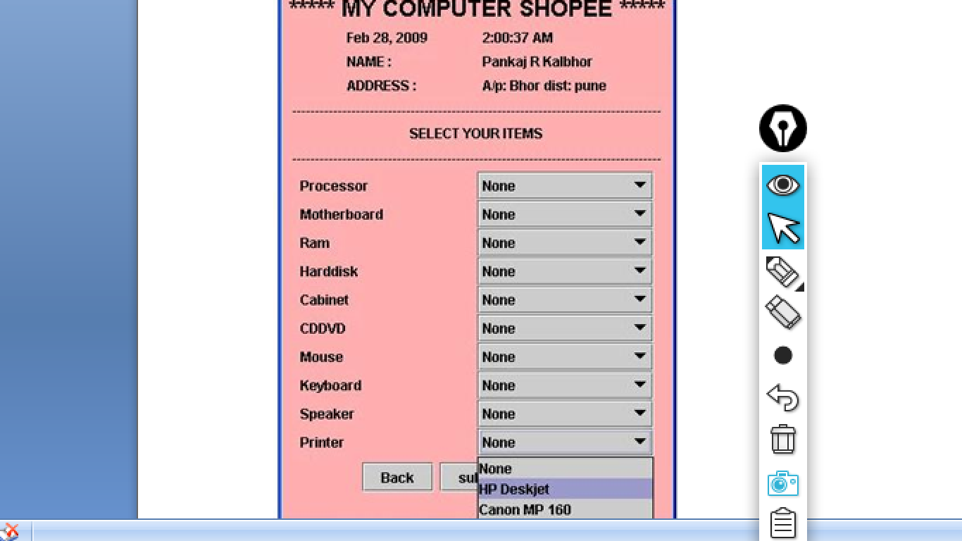 DayDreamerTech: Computer shop management System