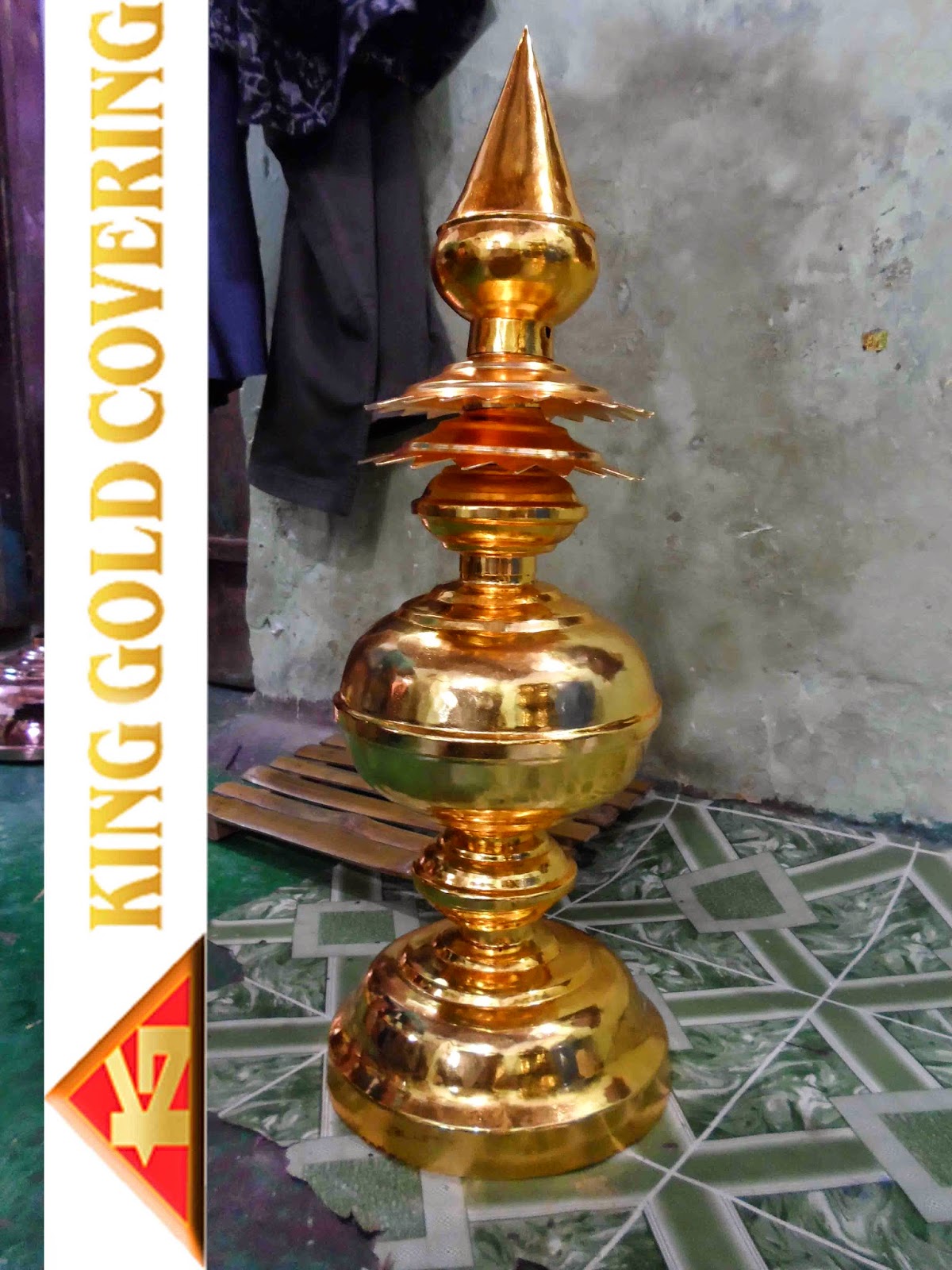 KING GOLD COVERING: KAVACHAM, IMPON SILAI, ASHTALAKSHMI KUDAM, SOOLAM ...