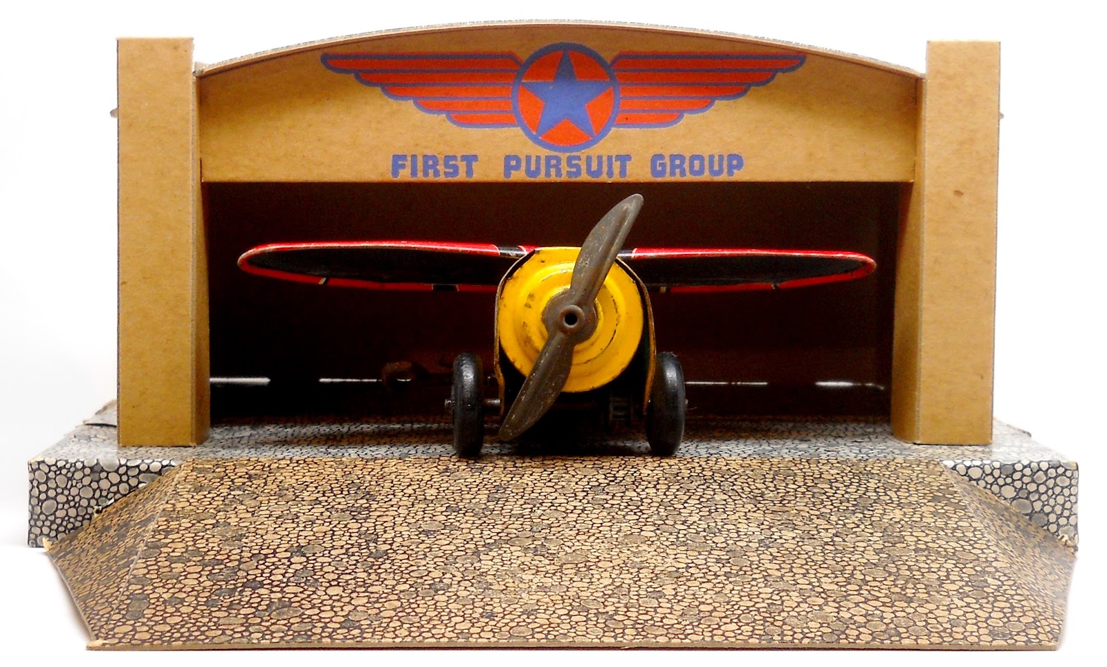 Toys and Stuff: Built-Rite Set No. 7 Army Hangar