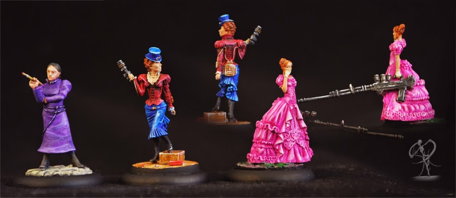 SpiralingCadaver: Class. - Misc. Steampunk miniatures