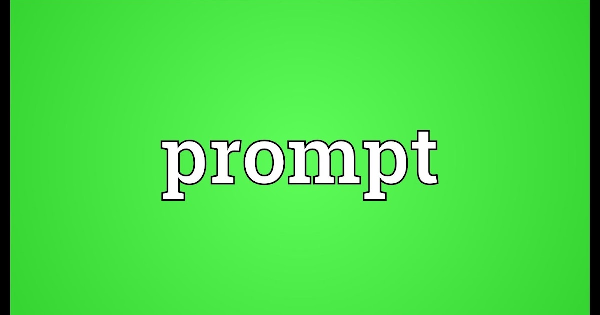 Prompting 101 - I Love ABA!